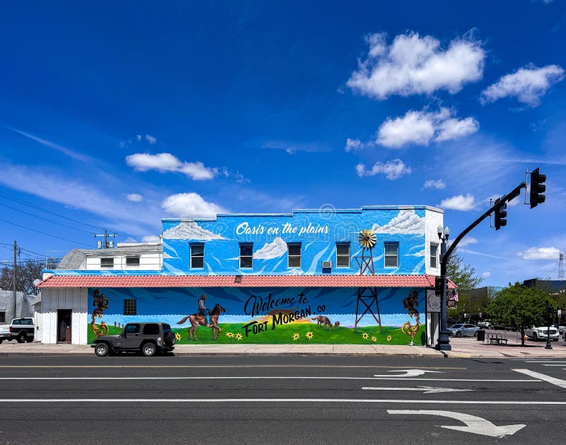 Fort Morgan Colorado editorial photography. Image of morgan - 380179987