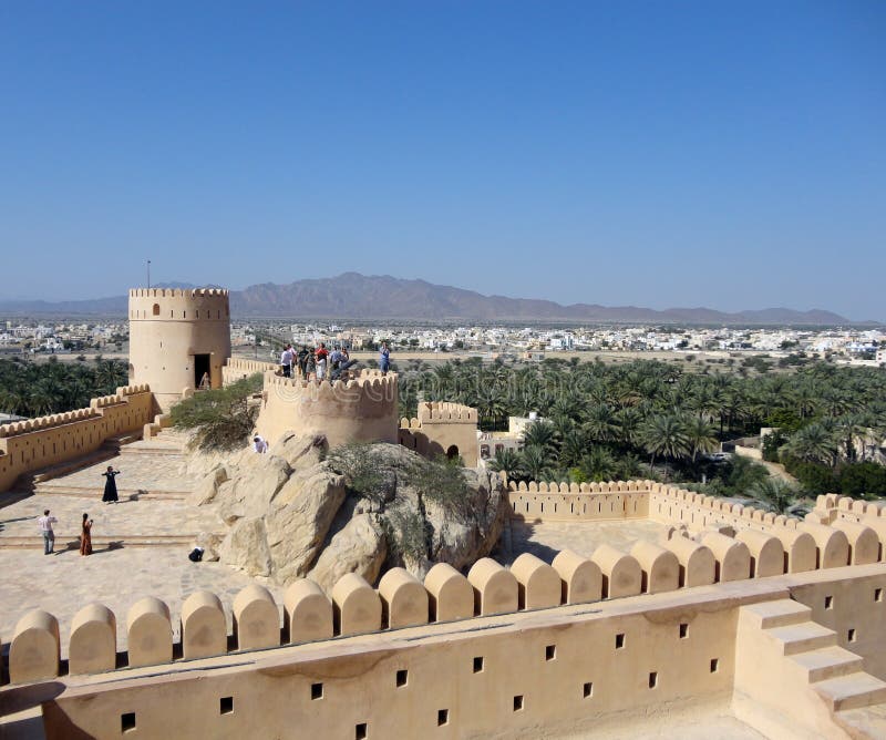 Fort in oman editorial image. Image of monument, famous - 23693355