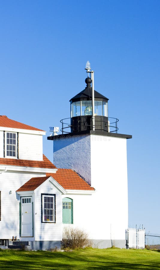 Fort Point Light stock photo. Image of locations, outdoors - 13369042