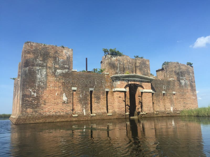 Fort Proctor stock image. Image of view, proctor, water - 90191465