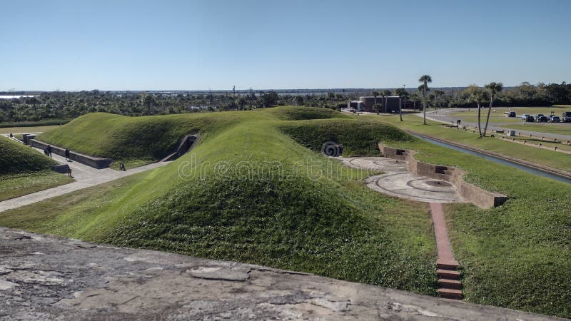 Fort Pulaski Savannah editorial image. Image of field - 238017285