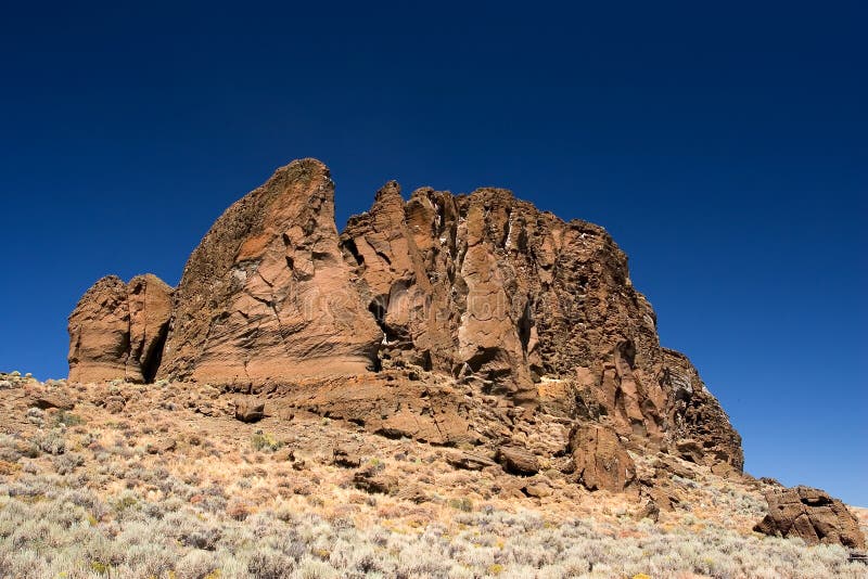 Fort Rock State Park stock image. Image of oregon, state - 283601