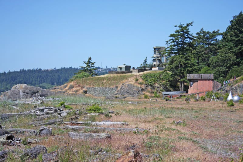 Fort Rodd stock image. Image of vancouver, artillary - 58026629