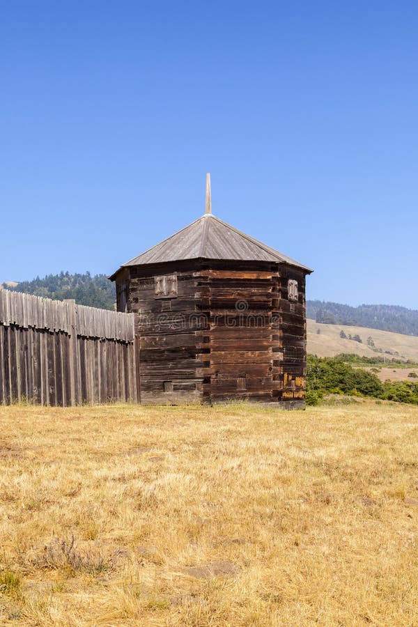 Fort Ross State Historic Park Stock Image - Image of ross, pacific ...