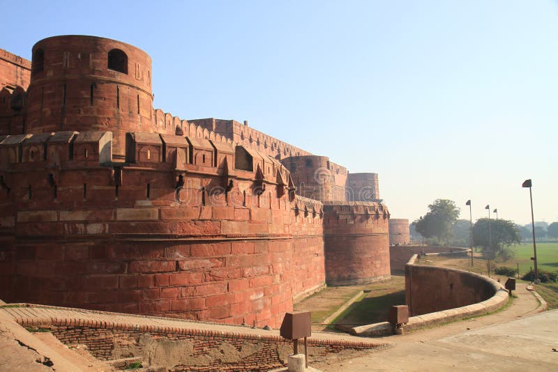 Fort rouge, Delhi, Inde image stock. Image du delhi, musulmans - 20195065