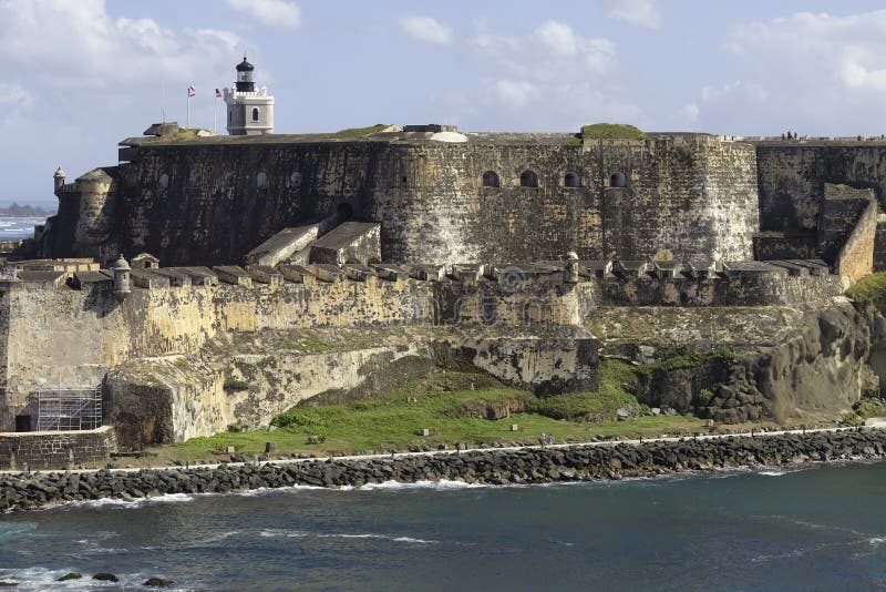 Fort San Felipe del Morro stock photo. Image of exterior - 23585950