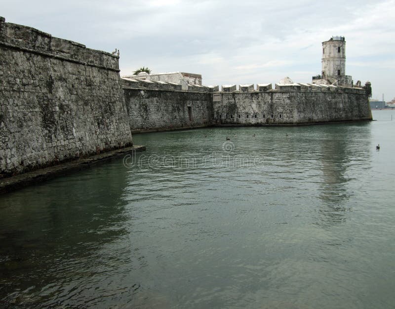 Fort San Juan De Ulua-Mexico Stock Photo - Image of walls, juan: 6536400