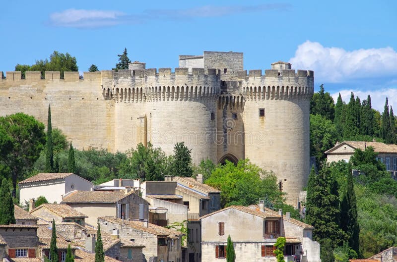 Fort St Andre stock photo. Image of andre, villeneuvelesavignon - 28491586