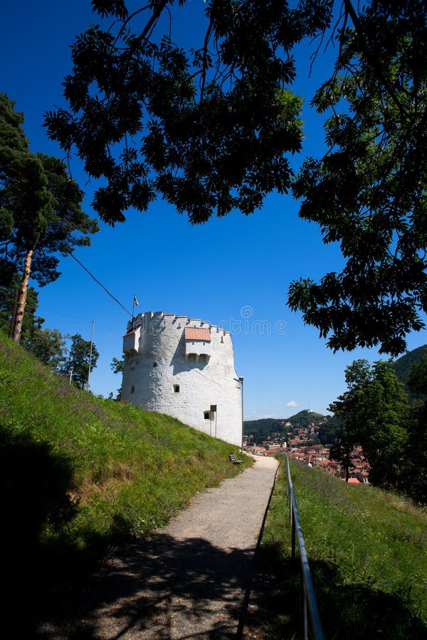 Fort Tower stock photo. Image of landscape, rocky, round - 4084826
