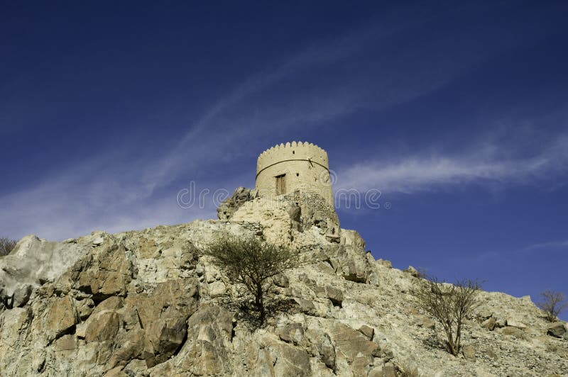 Fort Tower stock photo. Image of landscape, rocky, round - 4084826