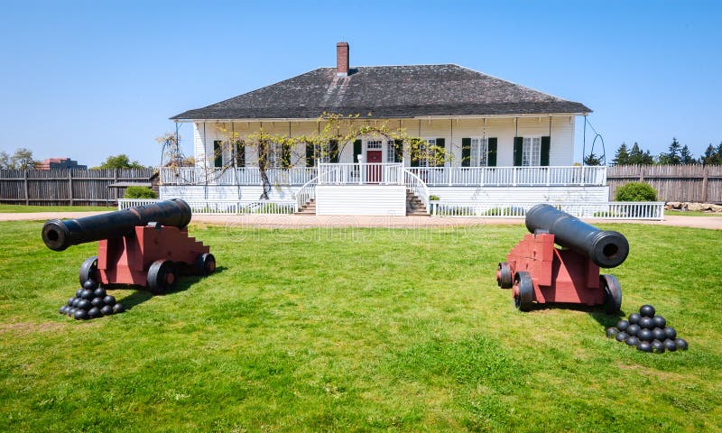 Fort Vancouver National Historic Site Stock Image - Image of fort ...