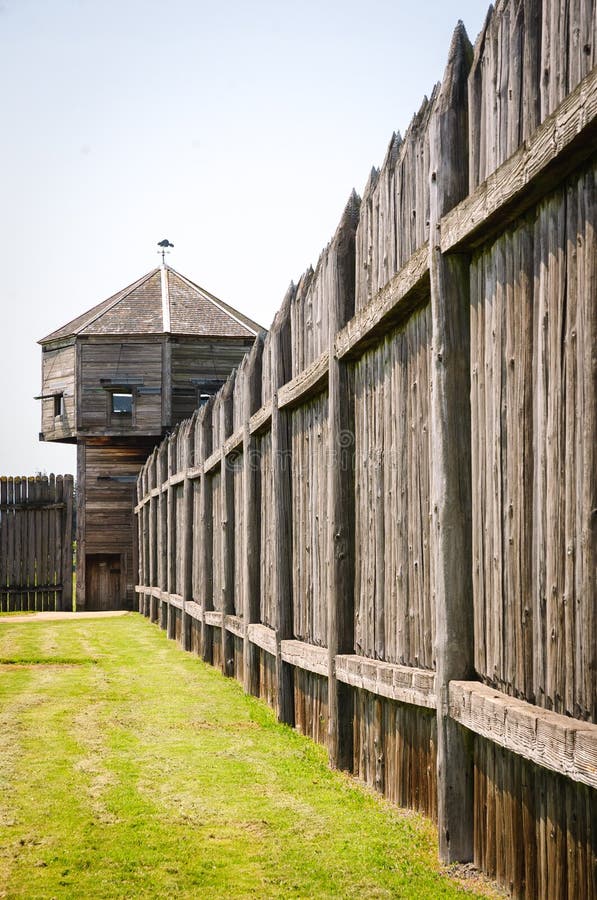 Fort Vancouver National Historic Site Stock Image - Image of outpost ...