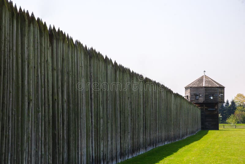 Fort Vancouver National Historic Site Stock Photo - Image of tourism ...