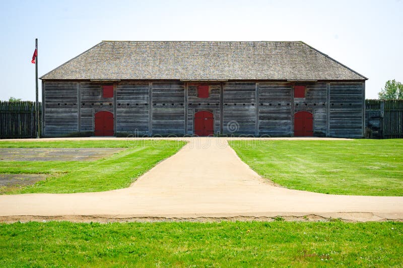Fort Vancouver National Historic Site Stock Photo - Image of columbia ...