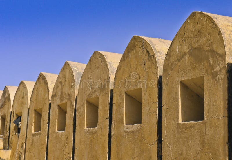 Fort wall stock image. Image of sandstone, architecture - 28027067