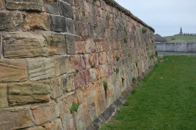 Fort wall stock photo. Image of tyne, stone, clifford - 39156794