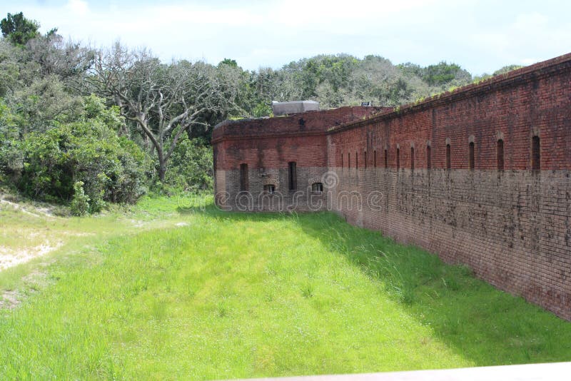 Fort wall stock photo. Image of clinch, park, wall, fort - 156846426