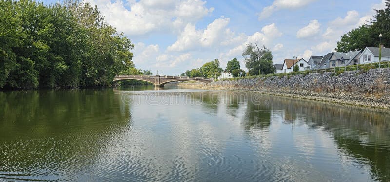 Fort Wayne Indiana St Joseph River Stock Image - Image of joseph, wayne ...