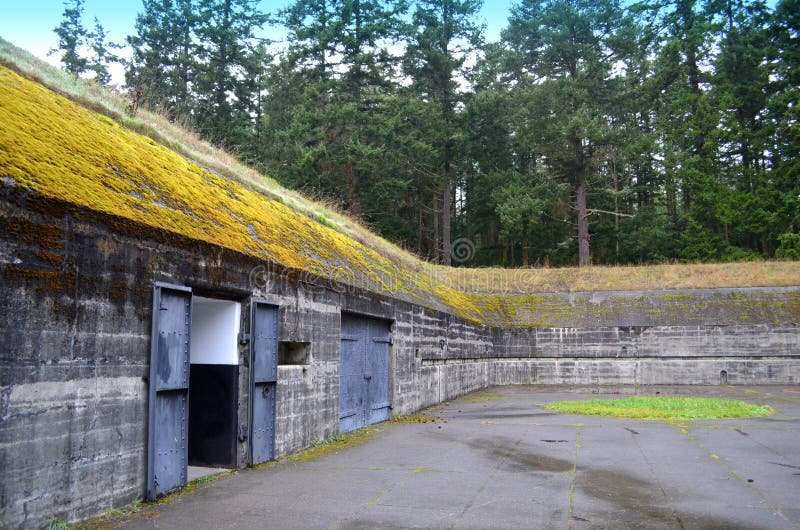 Fort Worden Port Townsend stock photo. Image of fortress - 36530548