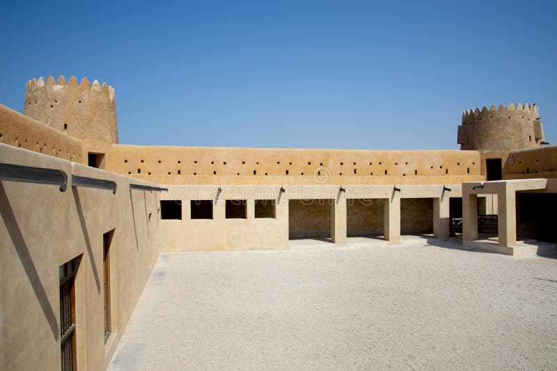 Fort of Zubara stock photo. Image of zubarah, architecture - 264859076