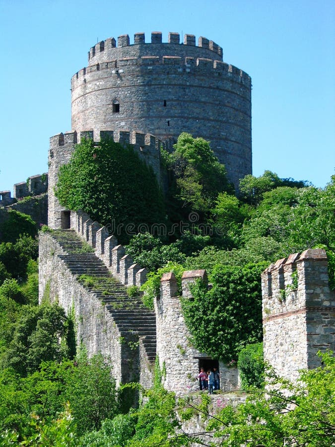 Forteresse de l'Europe photo stock. Image du noir, château - 5500384
