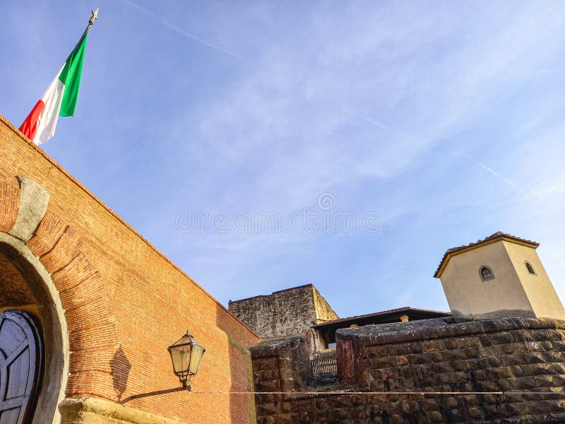 Fortezza Da Basso (Florence, Italy) Stock Image - Image of arch ...