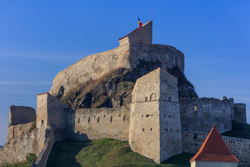 Fortezza Di Rupea, Contea Di Brasov, Romania Immagine Stock - Immagine ...
