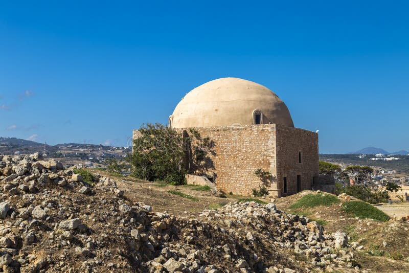 Fortezza, Rethymno, Crete stock photo. Image of greece - 76734644