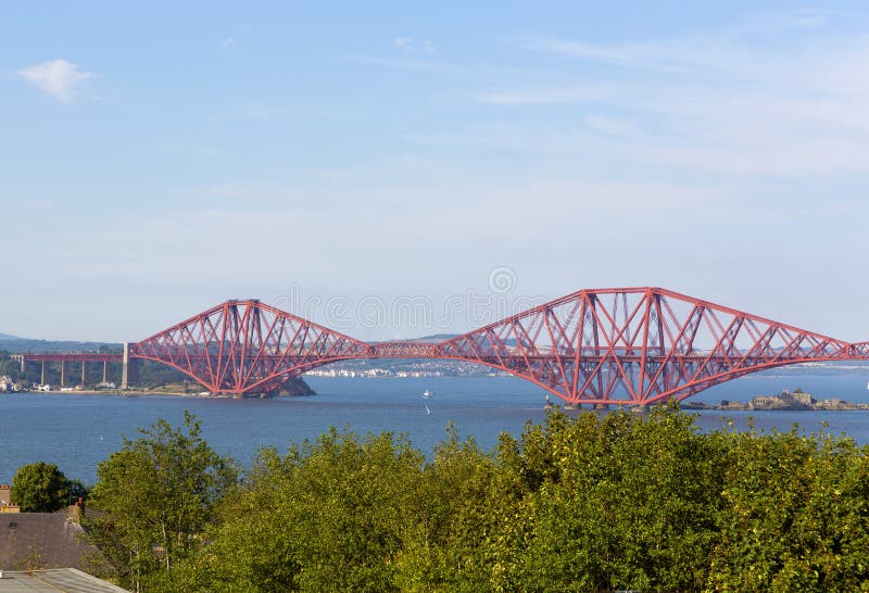The Forth Bridge stock photo. Image of scotland, view - 267737920