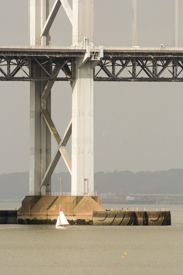 Forth Road Bridge, Scotland Stock Image - Image of steel, architecture ...