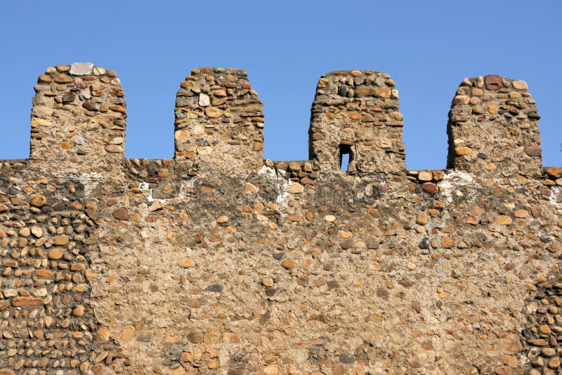 Fortification stock photo. Image of crenellated, abstract - 12920118