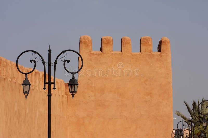 Fortification of the Medina in Tizit, Morocco Stock Image - Image of ...