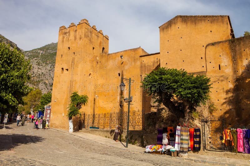 Fortification of the Medina in Tizit, Morocco Stock Image - Image of ...