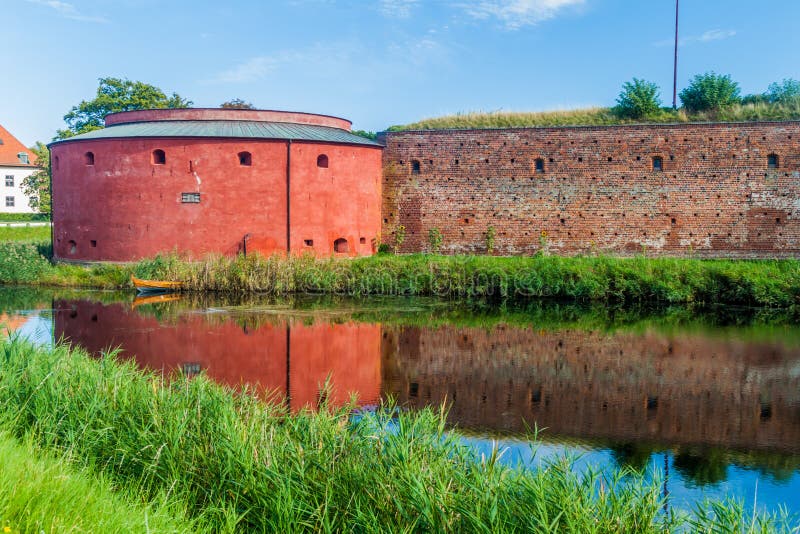 Walls of Malmo castle stock photo. Image of reeds, europe - 50615198