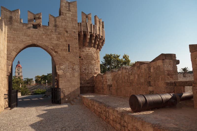 Fortification walls stock image. Image of doorway, renaissance - 30064565