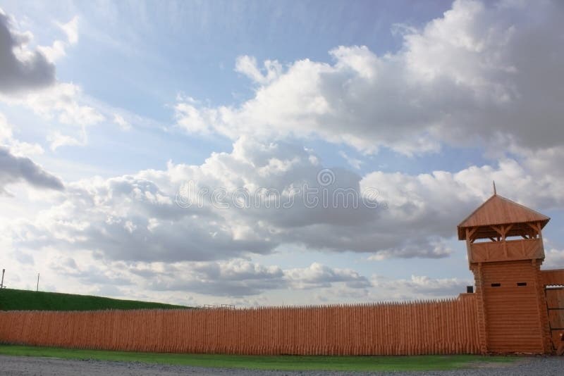 Fortifications. wall. stock image. Image of gates, ukraine - 11721293