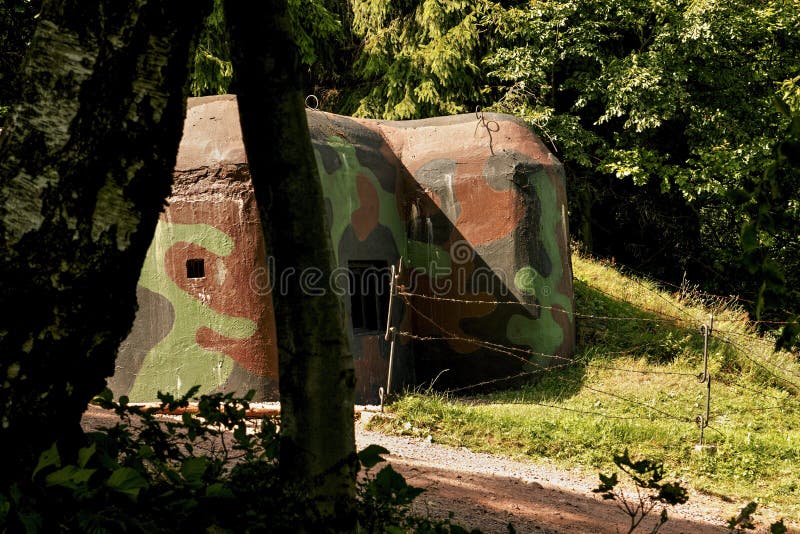 The fortified border stock image. Image of steel, fortification - 98067501
