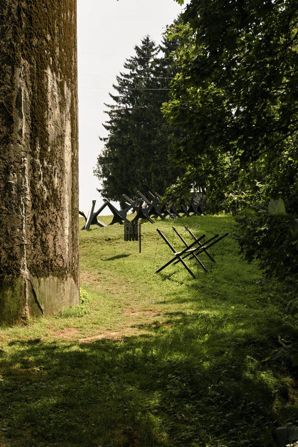 The fortified border stock photo. Image of grass, tree - 98067898