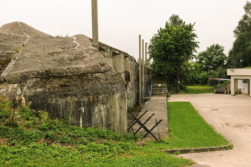 The fortified border stock image. Image of concrete, suffering - 98068215