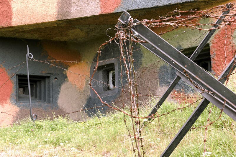 The fortified border stock photo. Image of steel, fight - 98184464