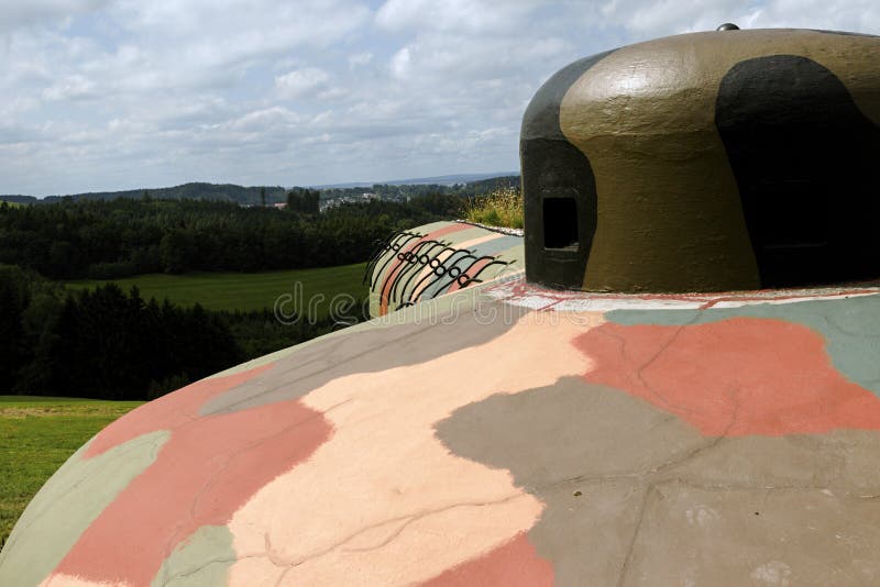 The fortified border stock image. Image of nature, obstacles - 98184581