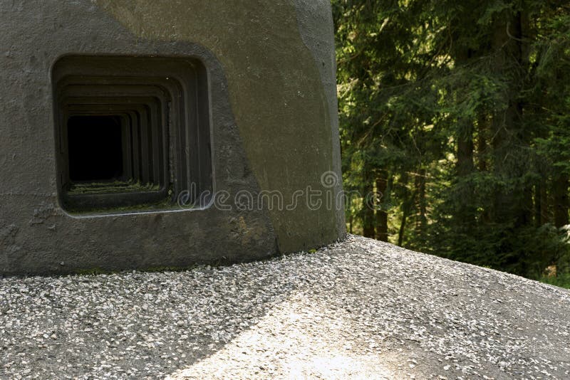The fortified border stock photo. Image of trench, concrete - 98186708