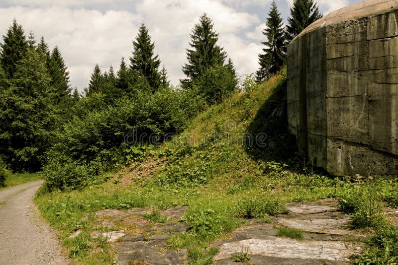 The fortified border stock photo. Image of shooting, architecture ...