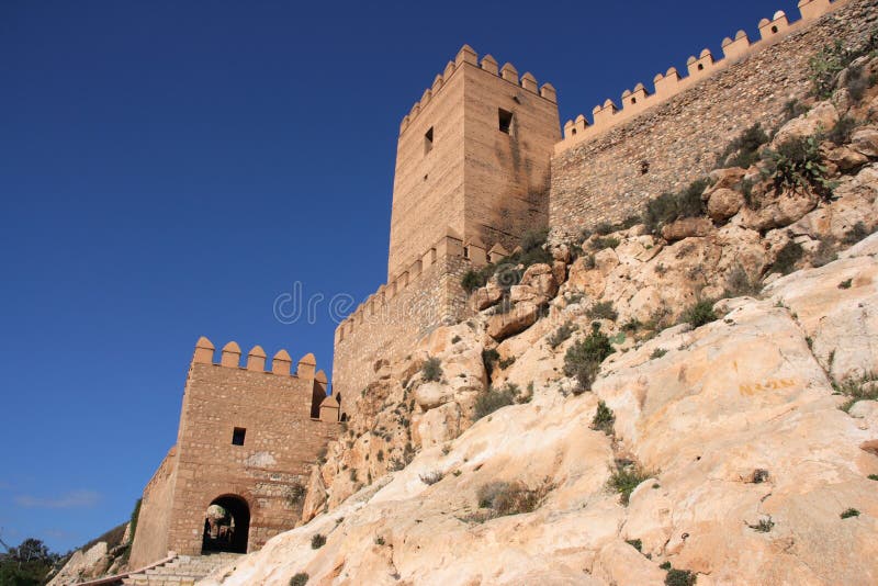 Fortified castle stock image. Image of walls, destination - 7704959