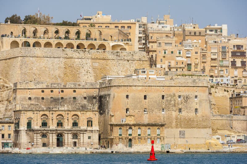 The Fortified City of Dubrovnik - Fort Bokar Stock Photo - Image of ...