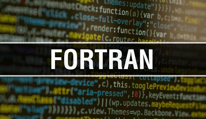 Fortran Programming Language Stock Vector - Illustration of coding ... Fortran Programming Language Stock Vector - Illustration of coding ...