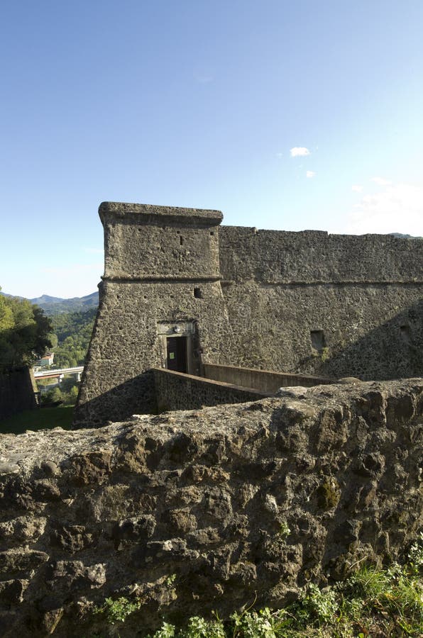 Fortress stock photo. Image of aulla, fortress, country - 21634044