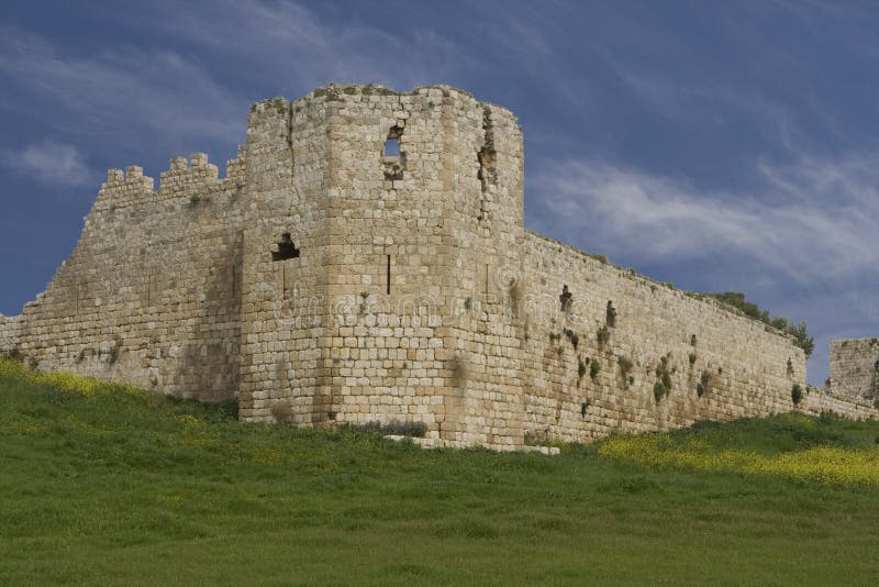 Fortress stock image. Image of location, history, israel - 4534509