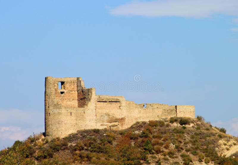 Fortress of Bebris Tsikhe stock image. Image of travel - 18638327
