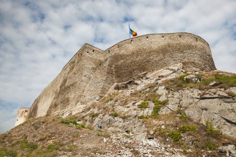 Fortress in Deva stock photo. Image of fortress, hunedoara - 206340542